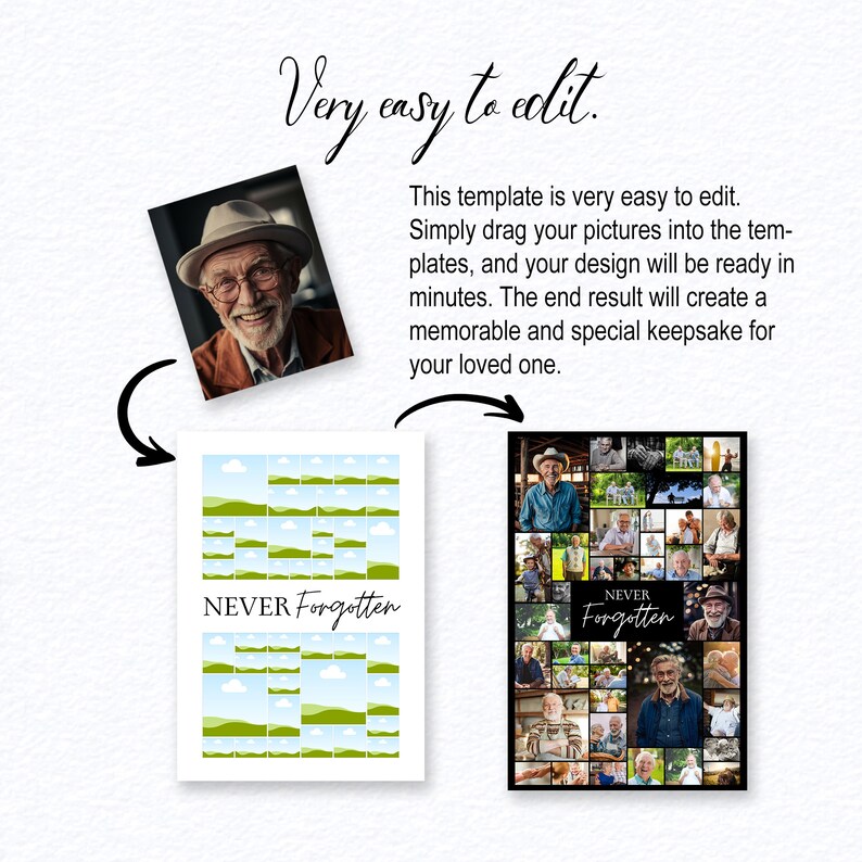 Celebration of Life Funeral, Funeral Program Template, Funeral Welcome ...