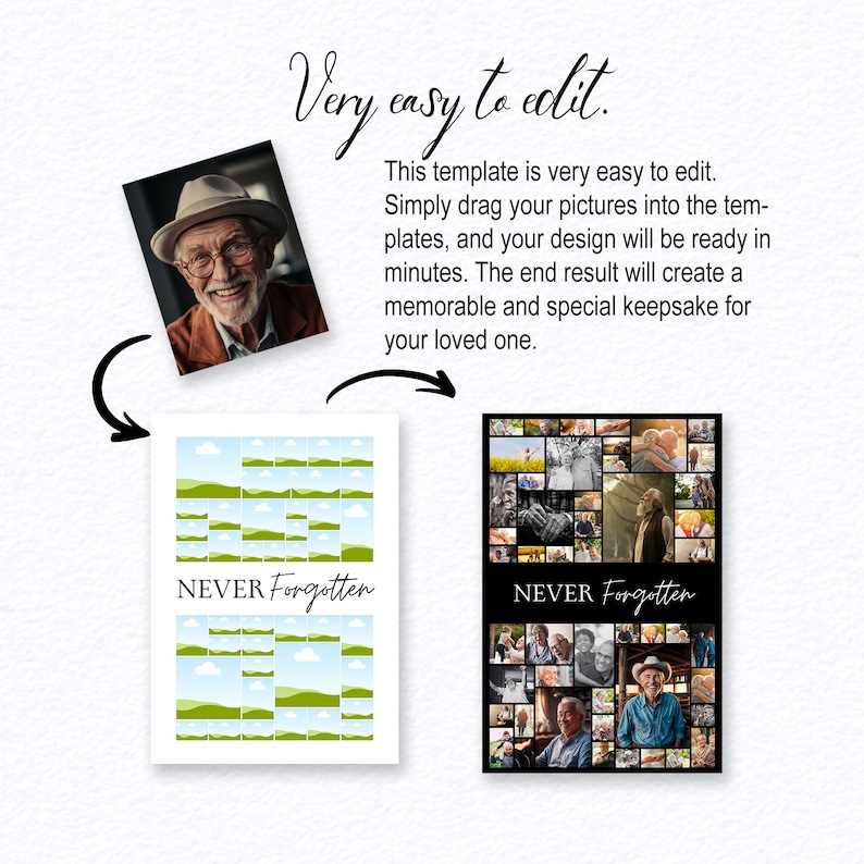 Celebration of Life Funeral, Funeral Program Template, Funeral Welcome ...