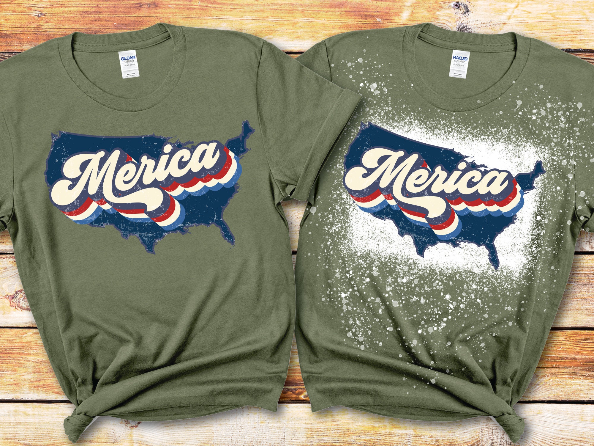 Retro Merica Vintage Png Sublimation Vintage Merica Design | Etsy