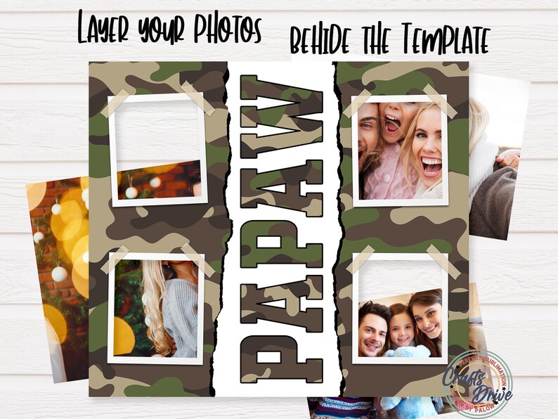 Papaw Best Dad Ever Tumbler Photo Frame Father Day Gift - Etsy