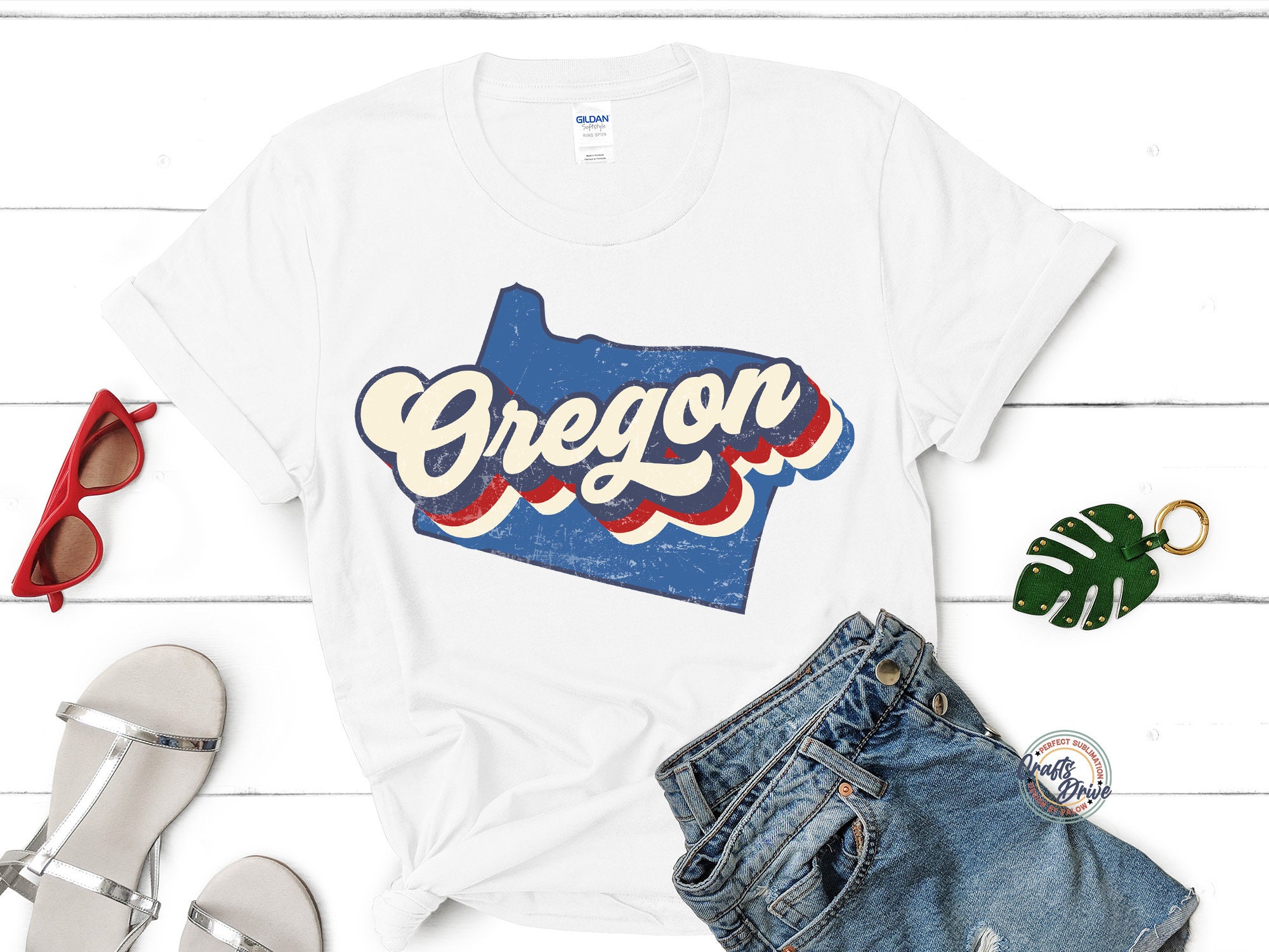 Retro Oregon State PNG Sublimation Vintage Vote Designs - Etsy