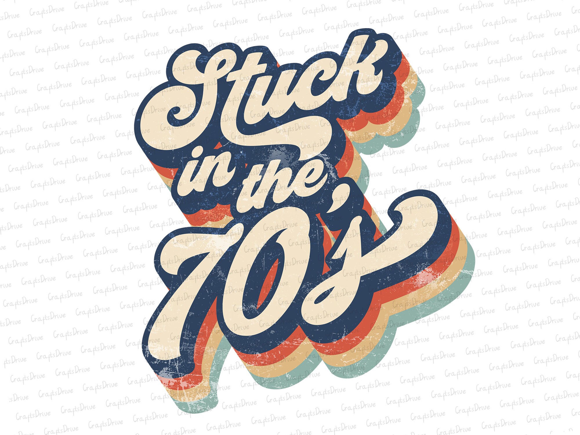 Stuck in the 70's Made in the 70s PNG 70s Baby Png T - Etsy