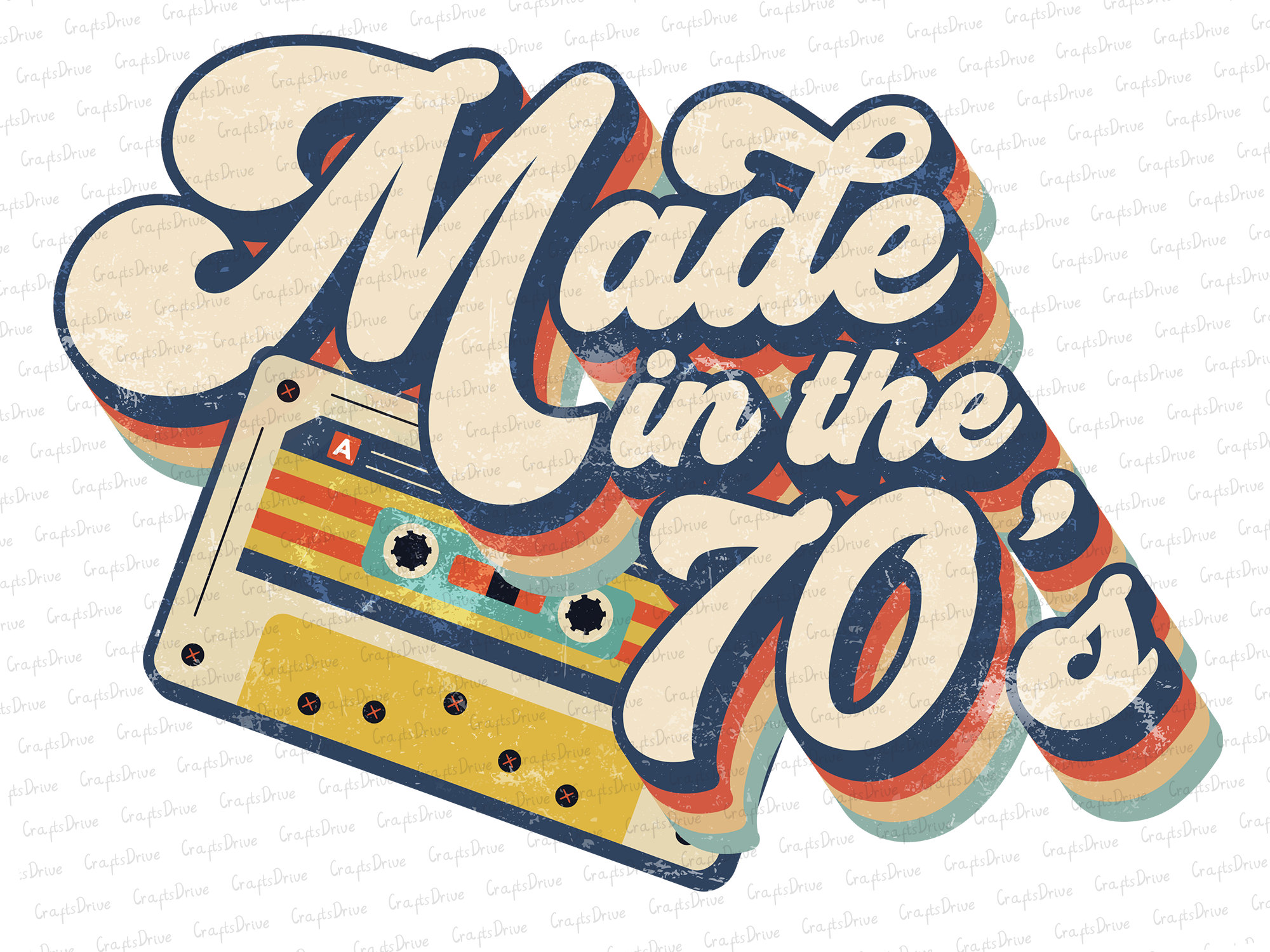 Made in the 70s PNG 70s Baby Png File Sublimation Designs - Etsy
