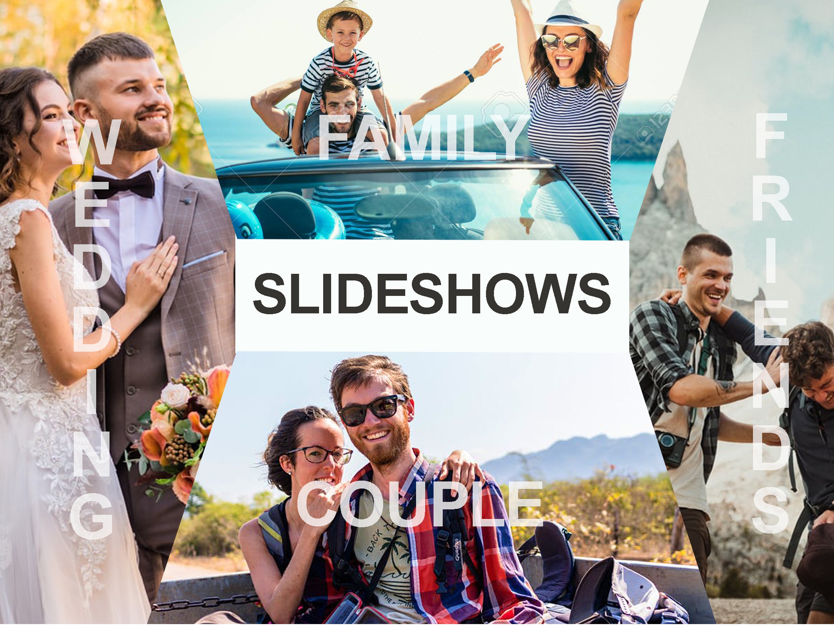 Photo/video Professional Slideshow, Wedding Anniversary, Save the Date ...