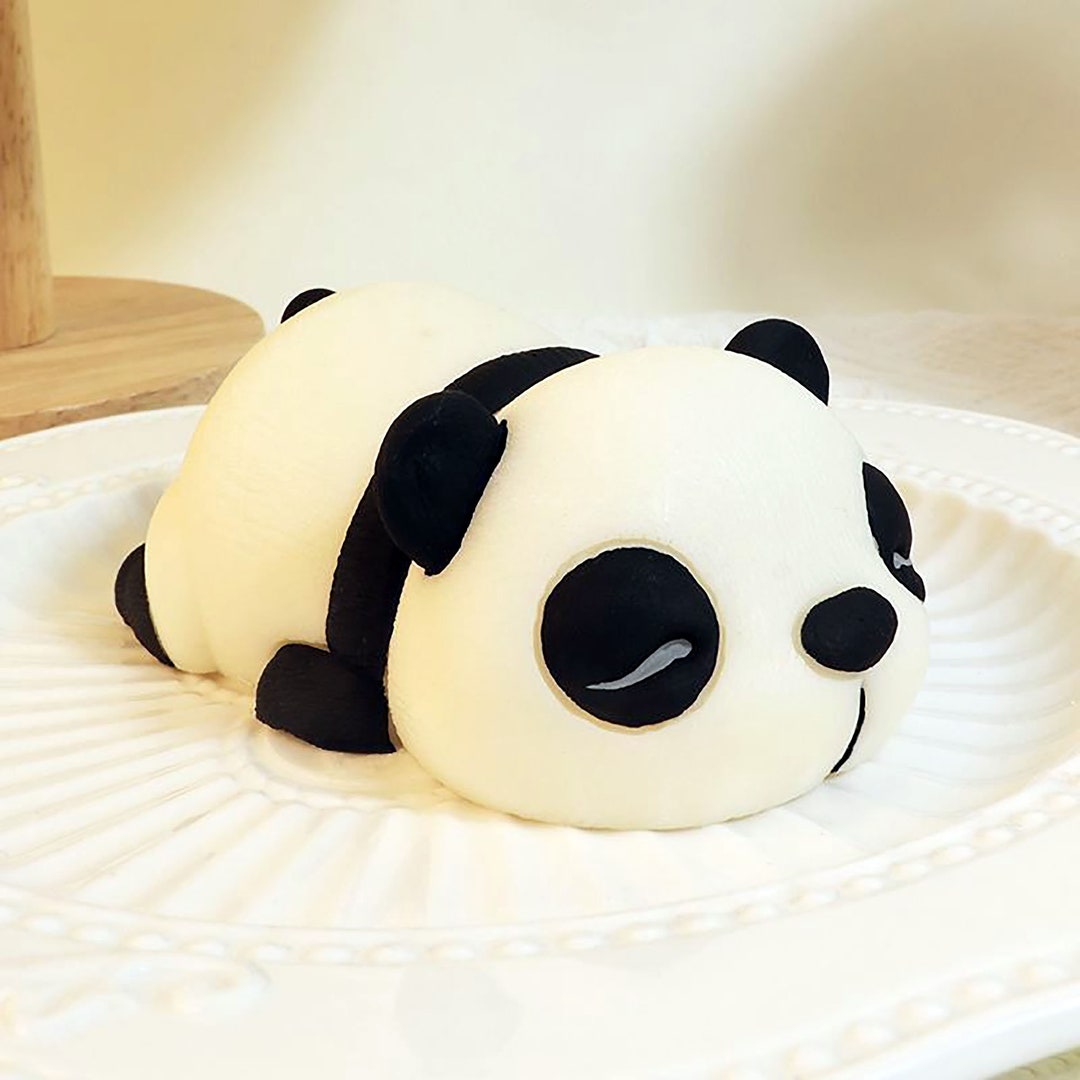 Cute Panda Chocolate Mousse Cake Silicone Mold DIY Animal Dessert ...