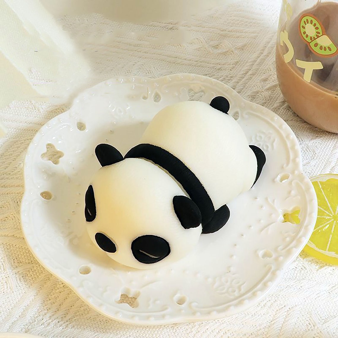 Cute Panda Chocolate Mousse Cake Silicone Mold DIY Animal Dessert ...