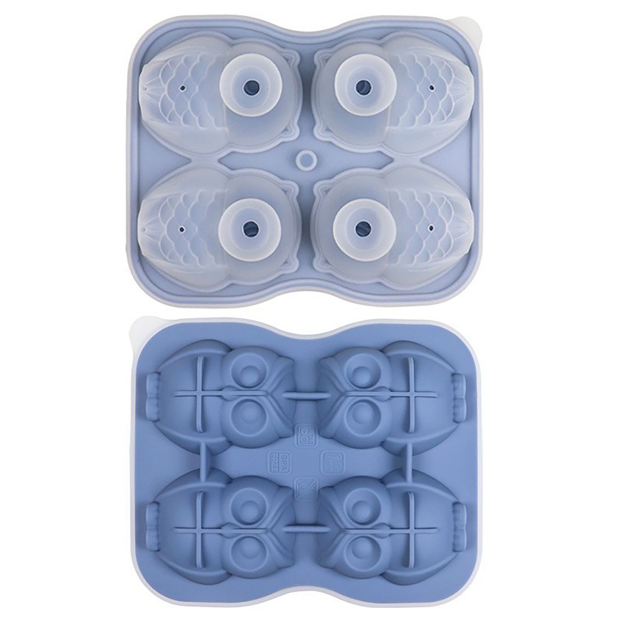 Owl Ice Lattice Animal Ice Cubes Food Grade Molds Home Whiskey Ice ...