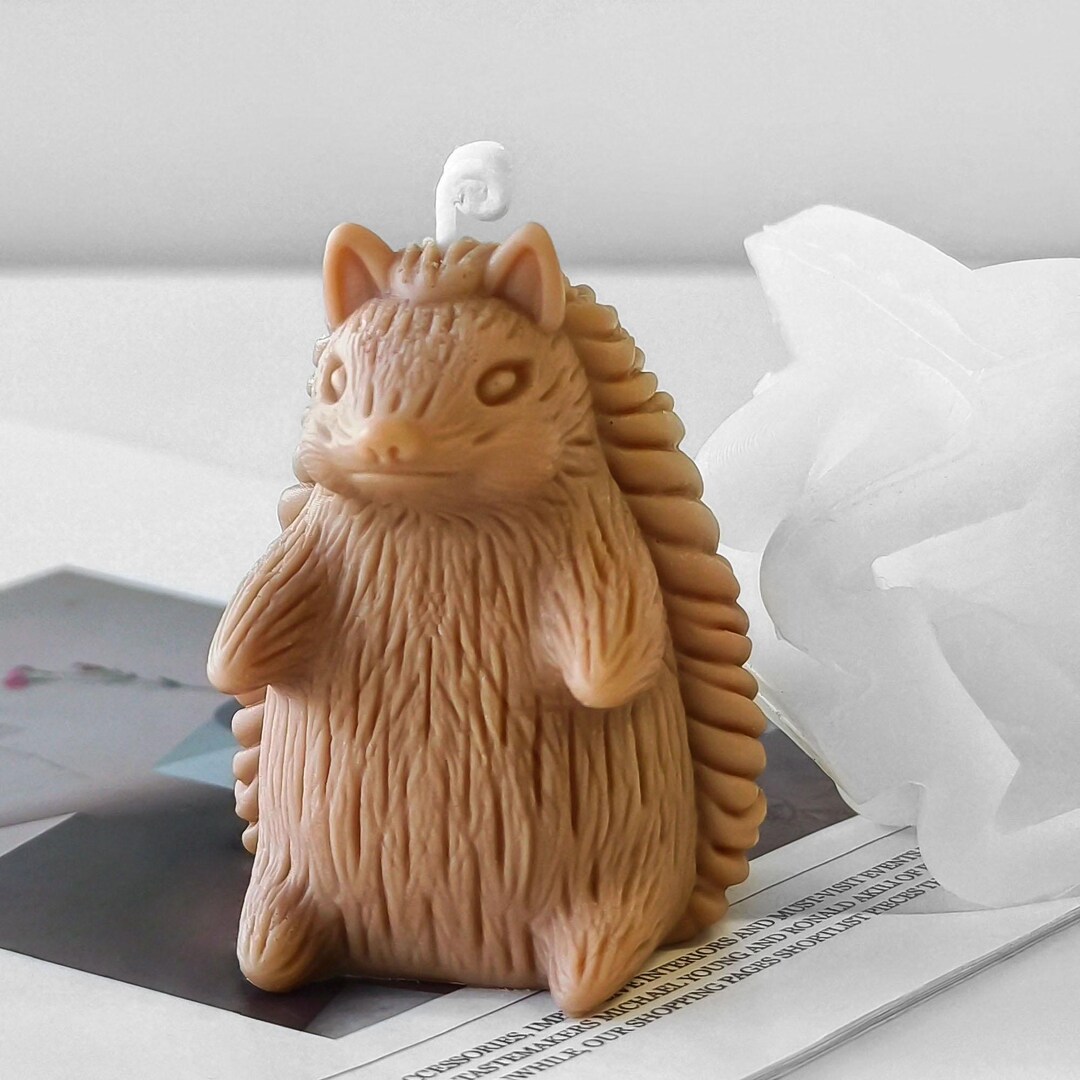 3D Cartoon Hedgehog Silicone Mold: DIY Candle, Plaster, Craft Gift - Etsy
