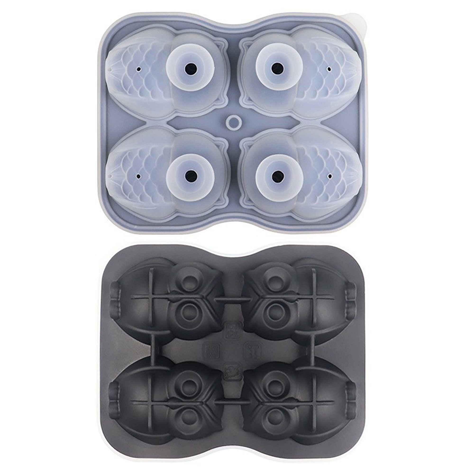 Owl Ice Lattice Animal Ice Cubes Food Grade Molds Home Whiskey Ice ...