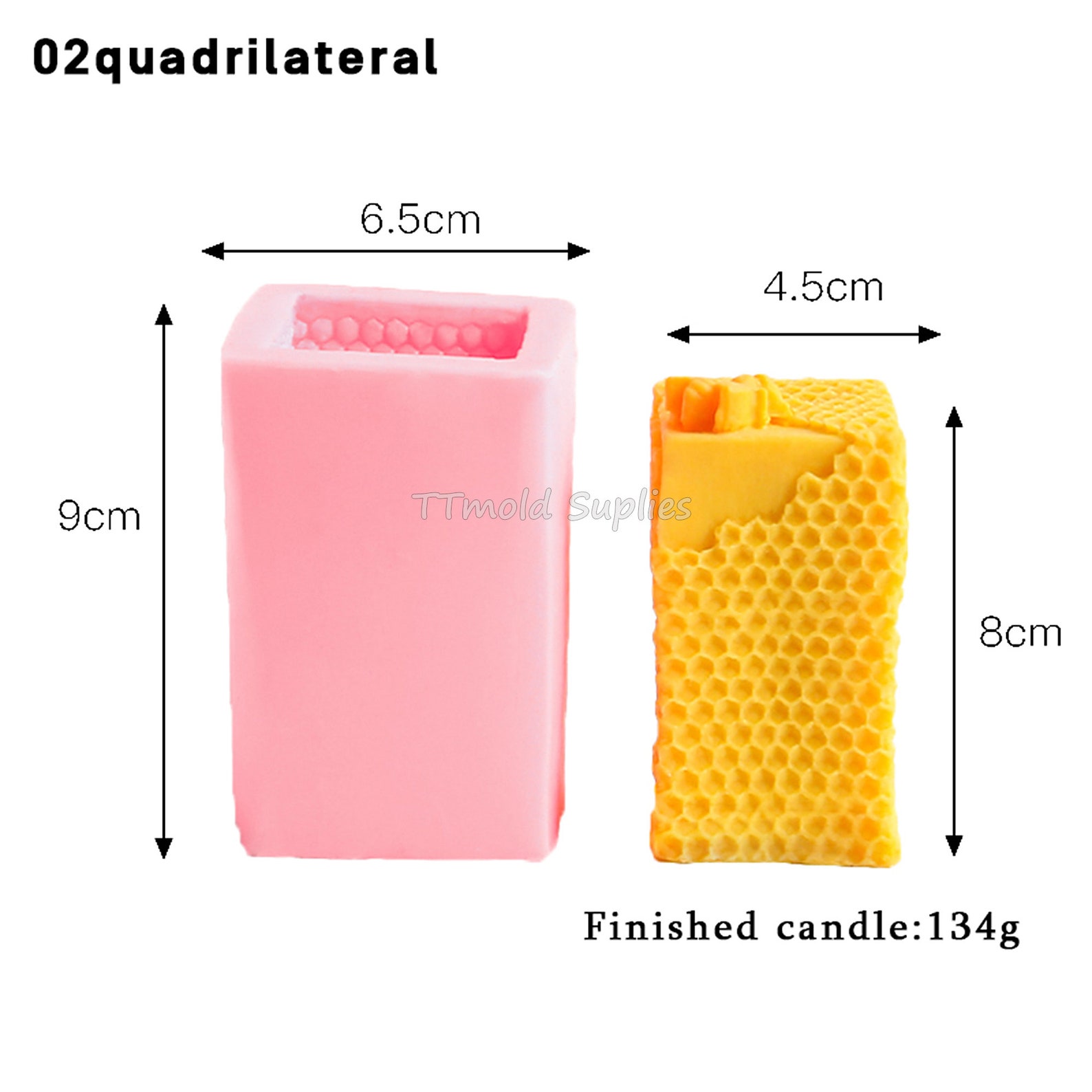 Honeycomb Candle Silicone Mold Bee Cylindrical Candle Mold - Etsy