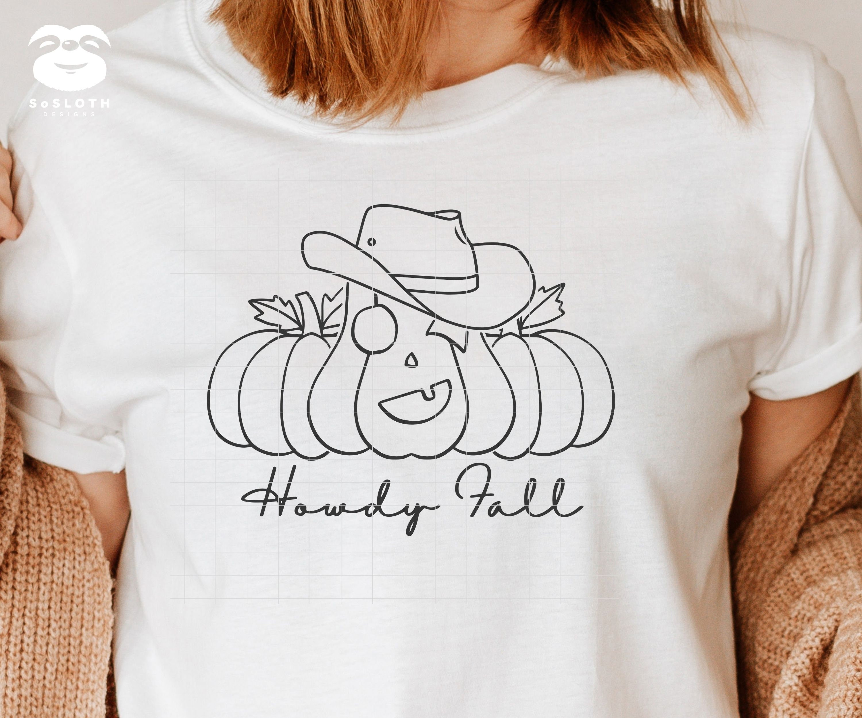 Howdy Fall Svg Png Dxf Files Instant DOWNLOAD for Cricut - Etsy