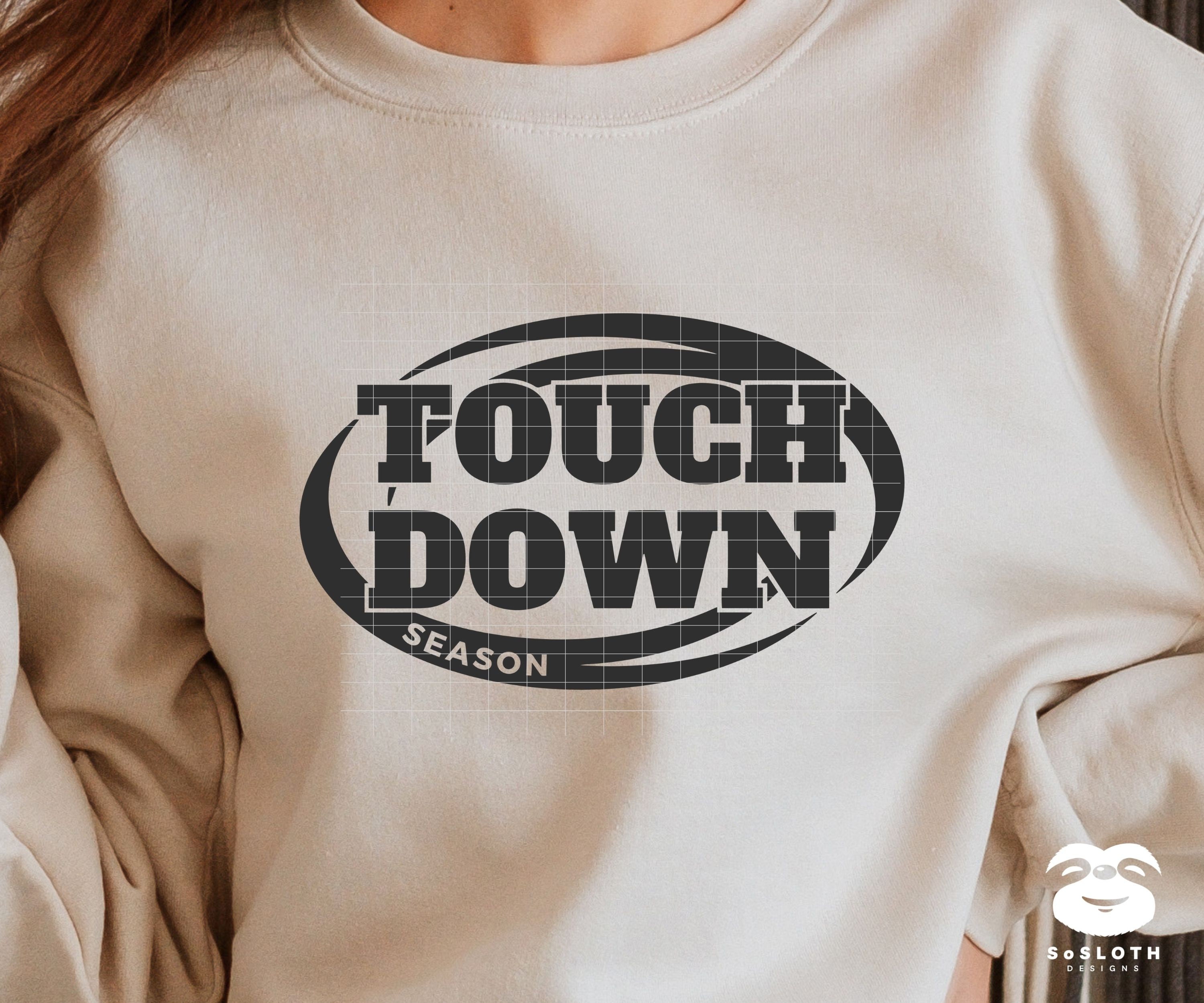 Touchdown Season Football Svg Png Dxf Files Instant DOWNLOAD - Etsy
