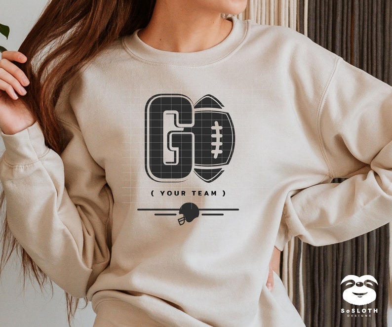 Go Football Svg Football Svg Png Dxf Files Instant - Etsy Australia