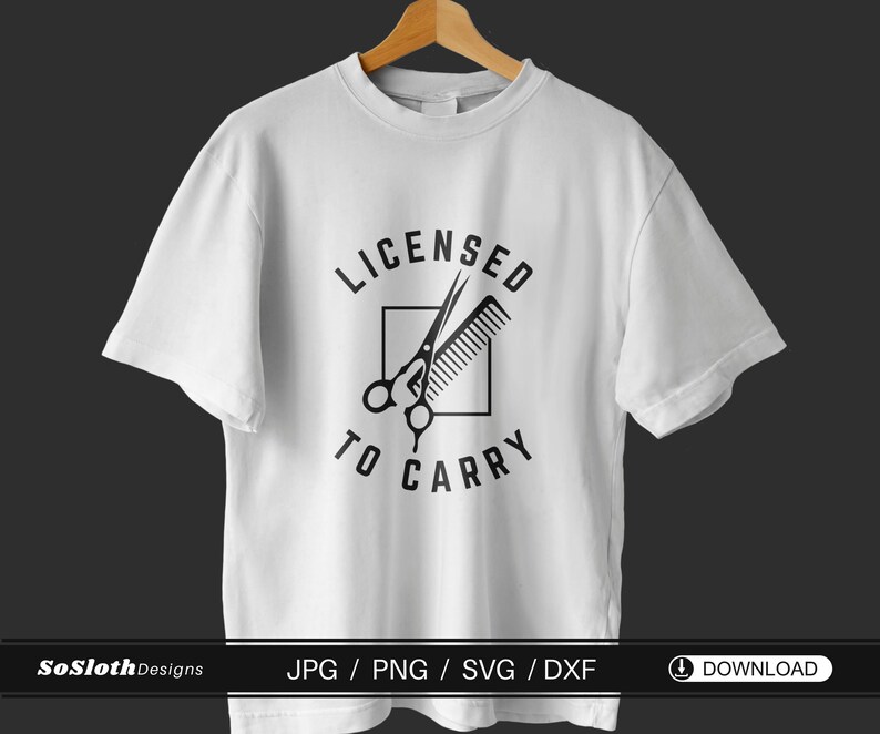 Licensed to Carry Svg Png Dxf Files Instant DOWNLOAD for - Etsy