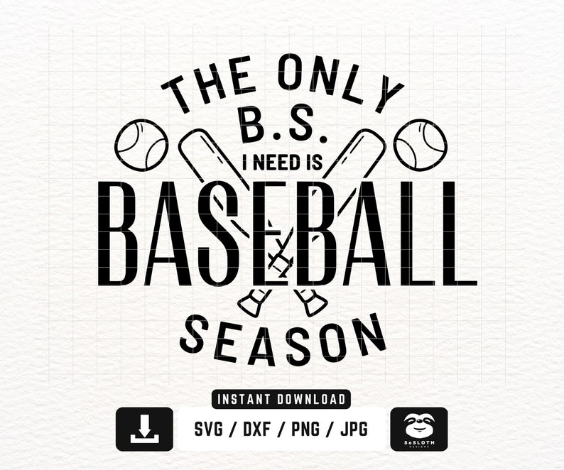 Baseball Season Svg Png Dxf Files Instant DOWNLOAD for - Etsy