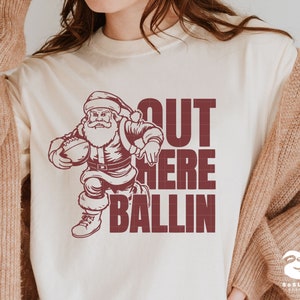 Out Here Ballin Svg, Png Dxf Files, Instant DOWNLOAD for Cricut, Funny ...