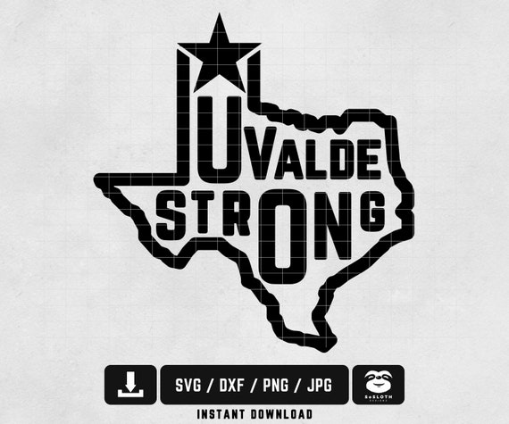 Uvalde Strong Svg Png Dxf Files Instant DOWNLOAD for Cricut - Etsy Denmark