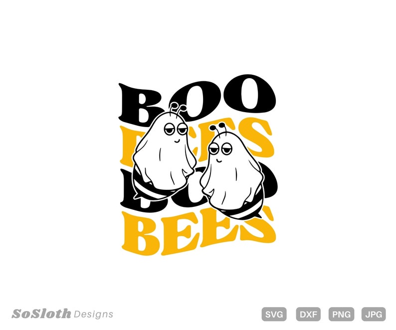 Boo Bees Svg Png Dxf Files Instant DOWNLOAD for Cricut - Etsy