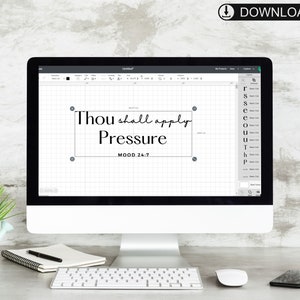 Thou Shall Apply Pressure Svg, Png Dxf Files, Instant DOWNLOAD for ...
