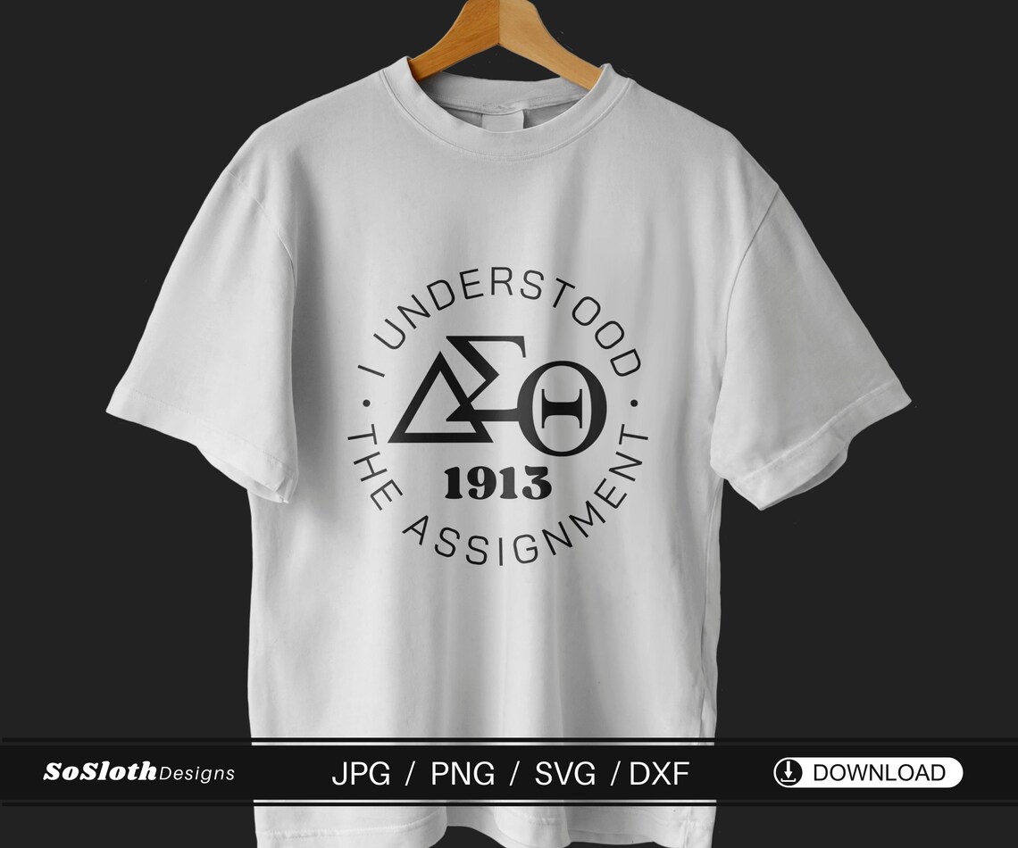 I Understood the Assignment Svg Png Dxf Files Instant - Etsy