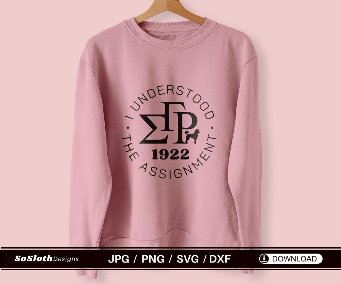 I Understood the Assignment Svg, Png Dxf Files, Instant DOWNLOAD for ...