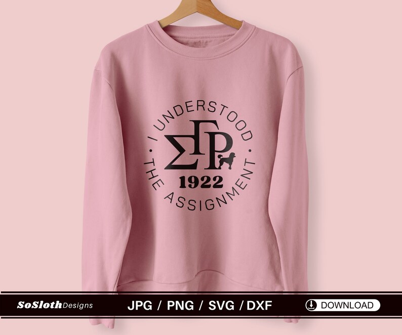 I Understood the Assignment Svg Png Dxf Files Instant - Etsy