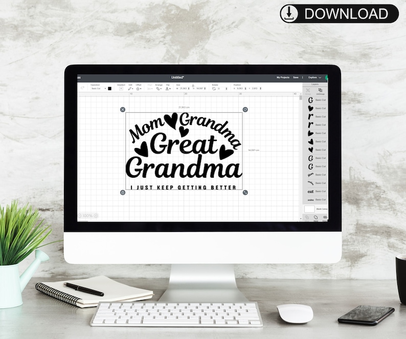 Mom Grandma Great Grandma Svg I Just Keep Getting Better Svg Etsy