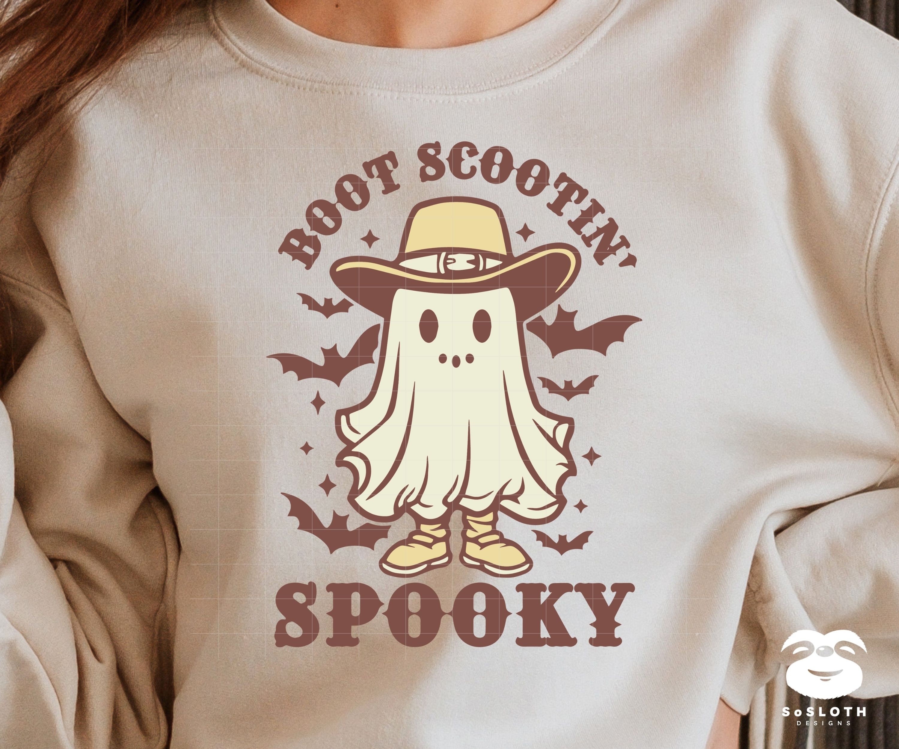 Boot Scoot Spooky Svg, Png Dxf Files, Instant DOWNLOAD for Cricut ...
