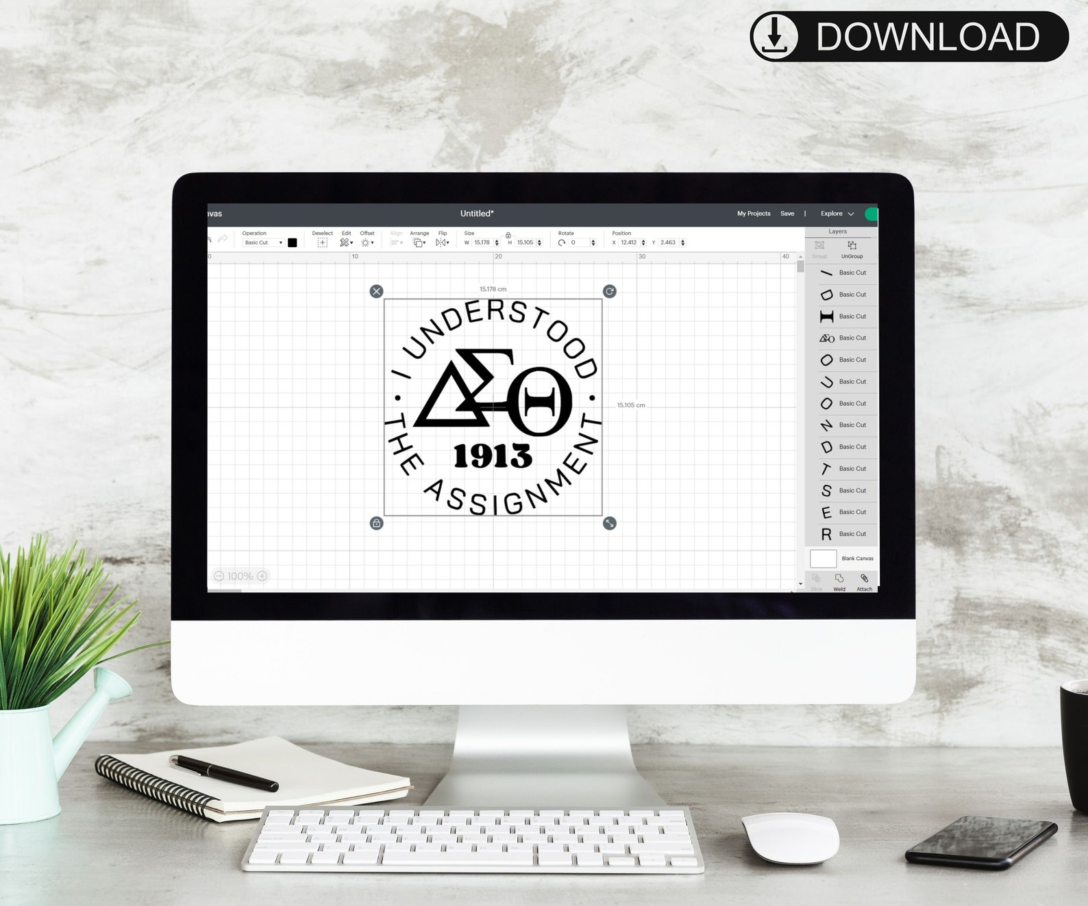 I Understood the Assignment Svg Png Dxf Files Instant - Etsy