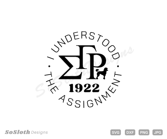 I Understood the Assignment Svg Png Dxf Files Instant - Etsy