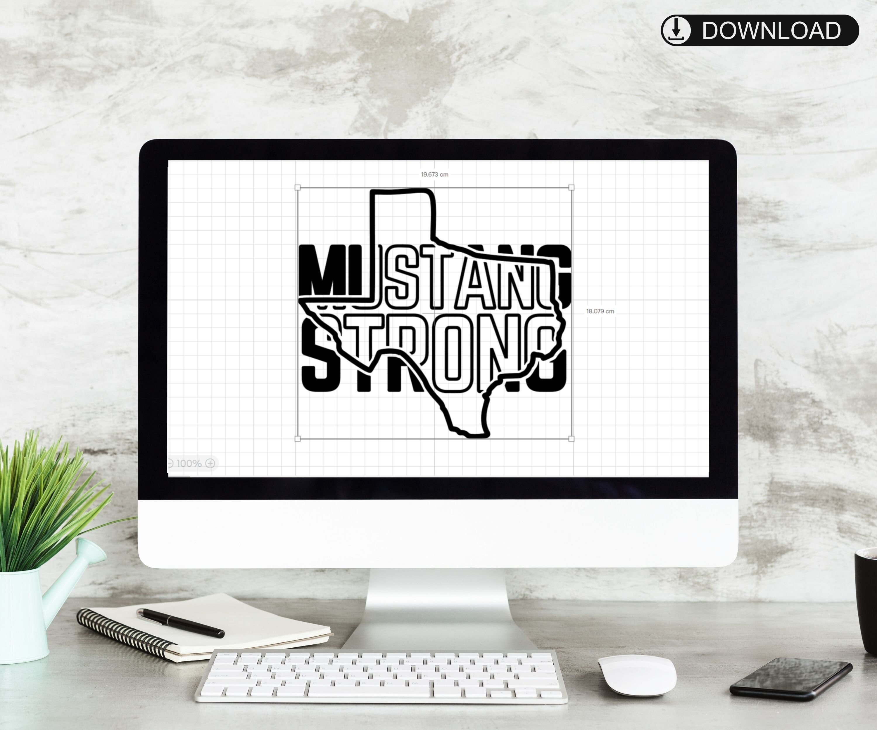 Mustang Texas Strong Svg Png Dxf Files Instant DOWNLOAD for - Etsy