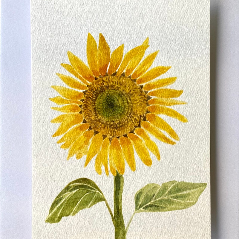 Sunflower Print - Etsy