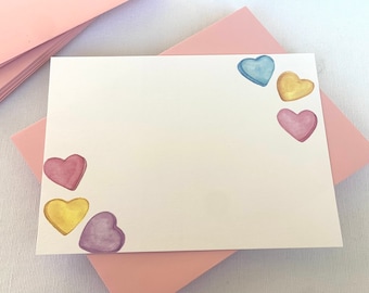 Valentine Note Card - Etsy