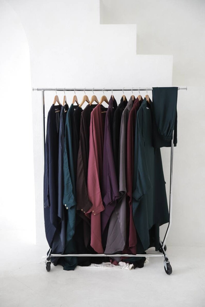 Jilbab 2 Piece, Muslim Prayer Garment Women, Hijab Dress, Khimar Skirt ...