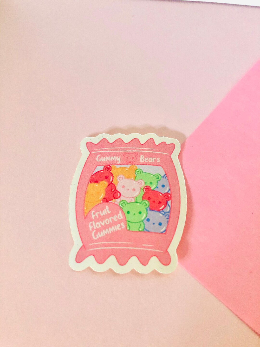Gummy Bear Candy Sticker - Etsy