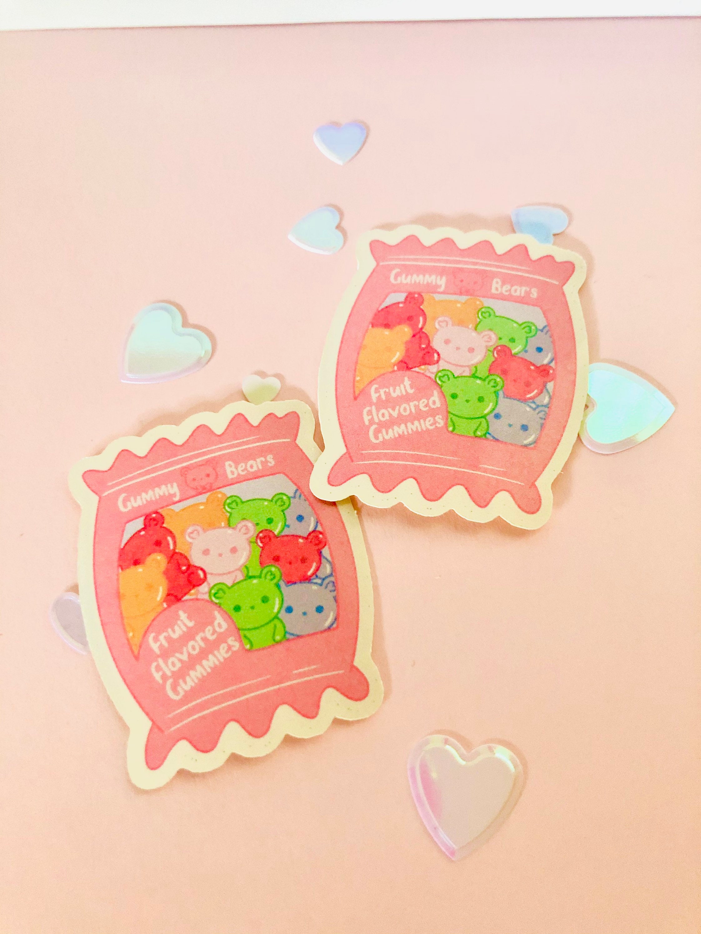 Gummy Bear Candy Sticker - Etsy