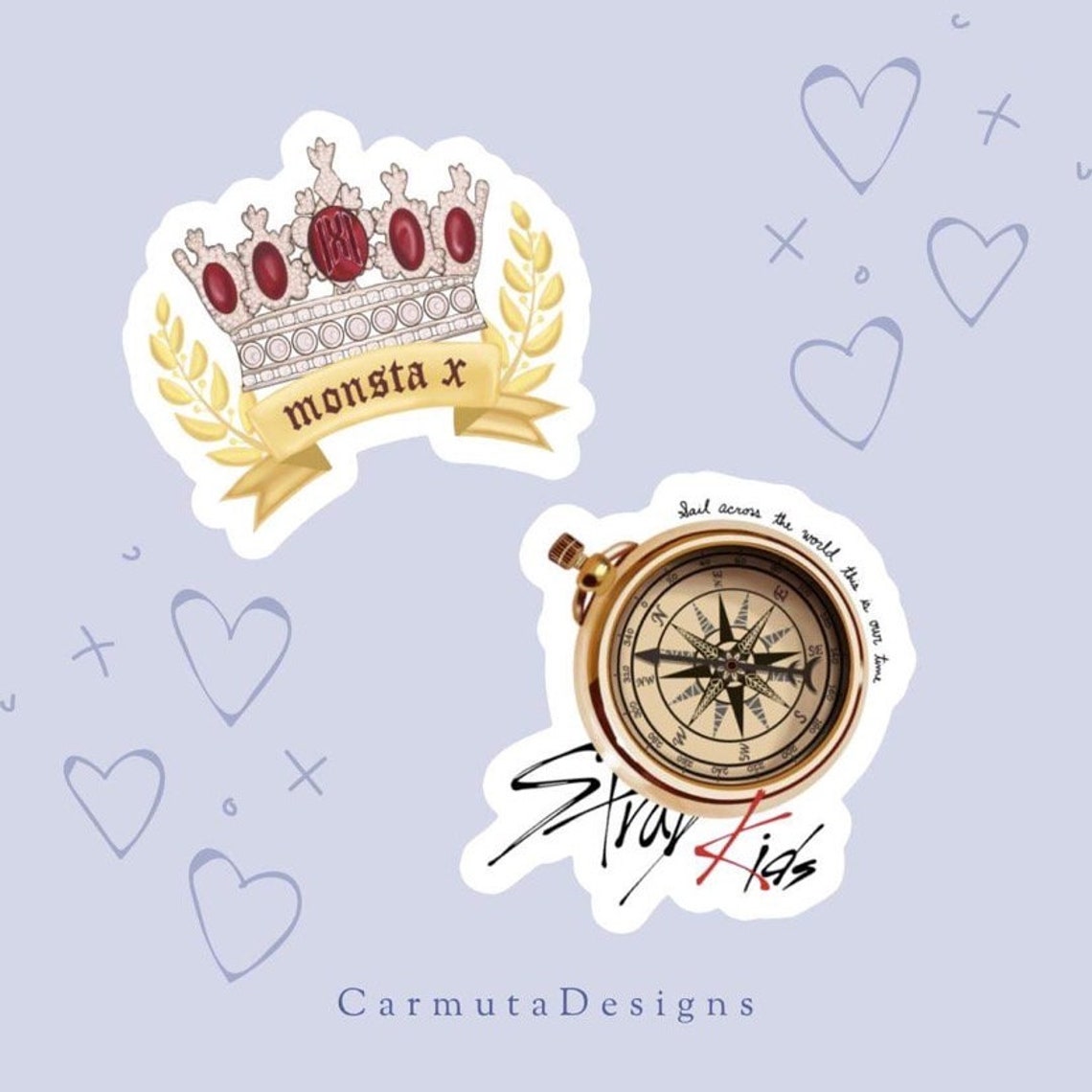 Stray Kids Logo Vinyl Sticker KPOP Sticker Stray Kids Sign | Etsy