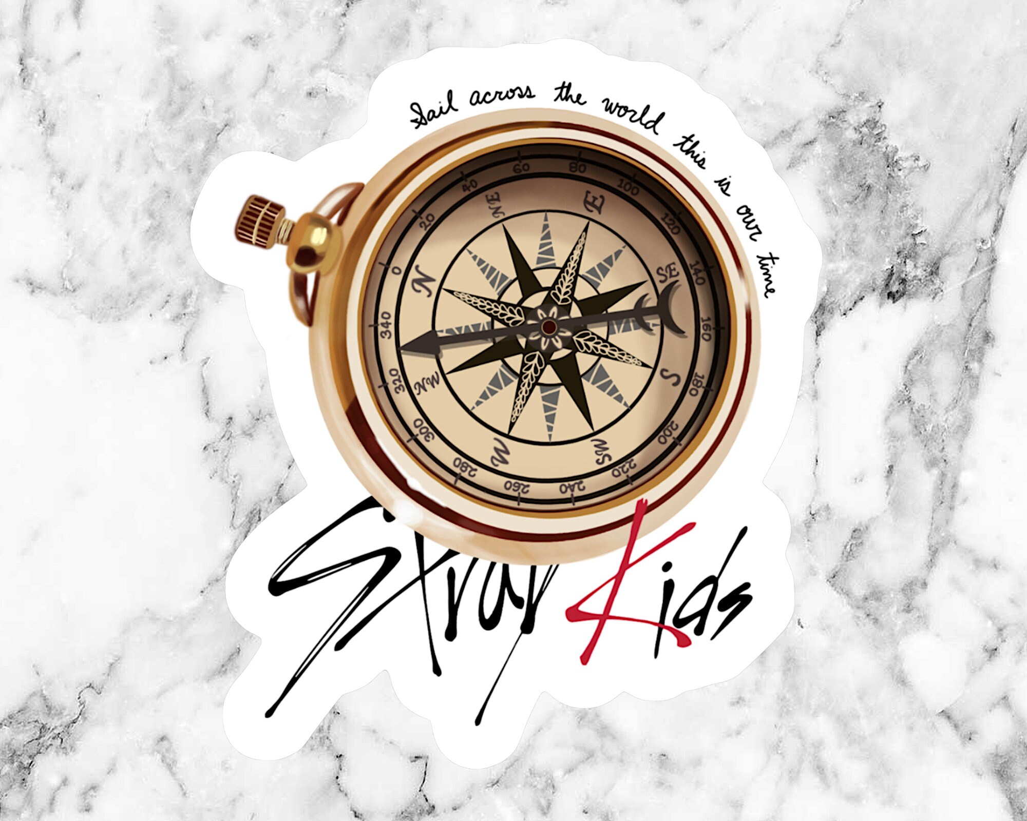 Stray Kids Logo Vinyl Sticker KPOP Sticker Stray Kids Sign | Etsy