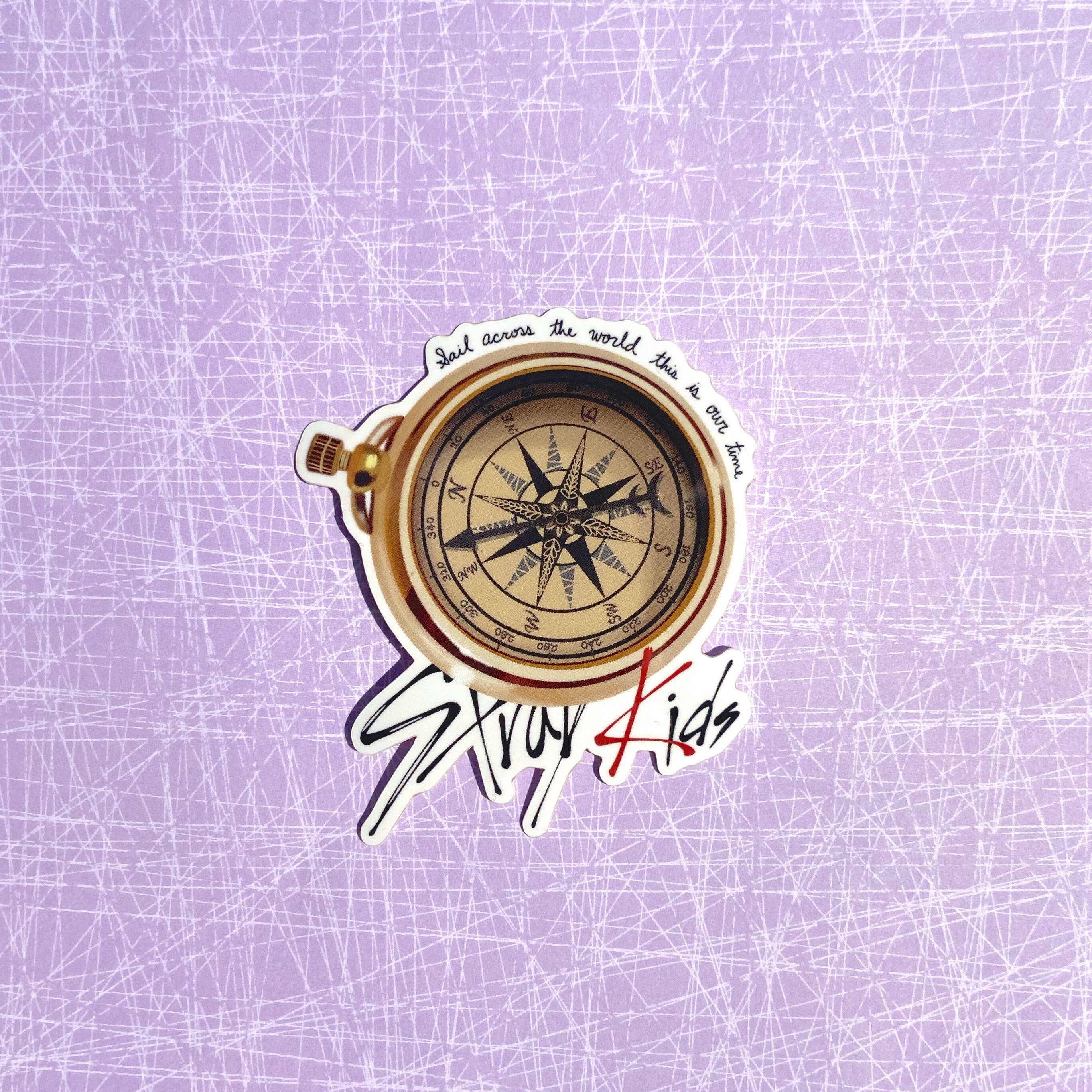 Stray Kids Logo Vinyl Sticker KPOP Sticker Stray Kids Sign | Etsy