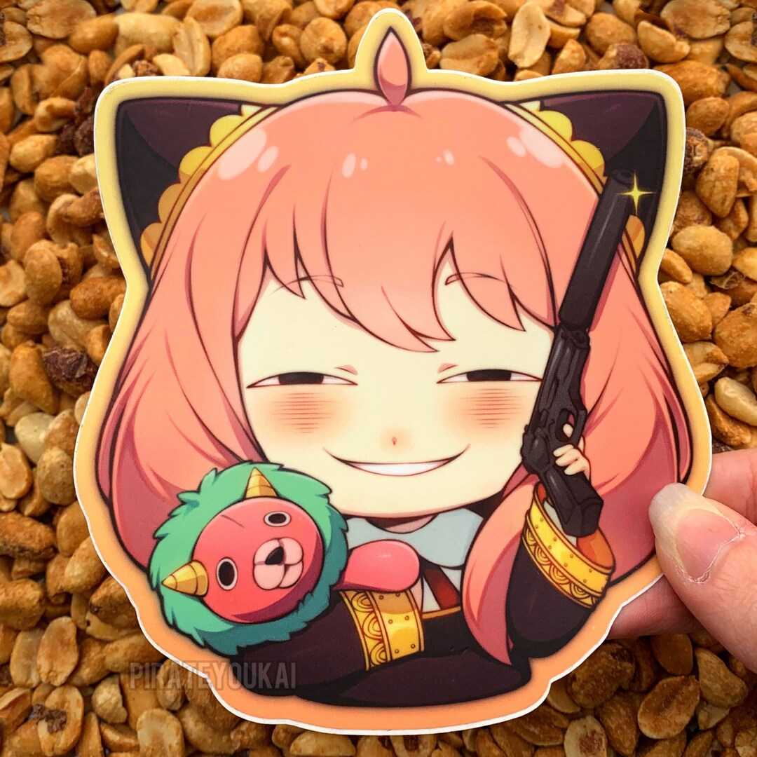 Smug Silencer Anya Sticker - Etsy