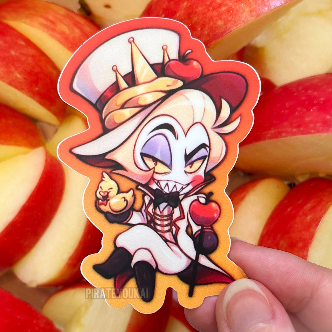 Hazbin Hotel Lucifer Morningstar Sticker - Etsy