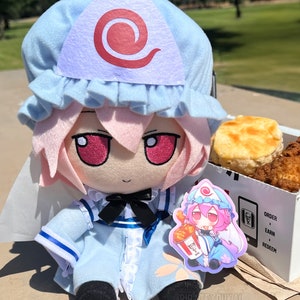 Touhou Fumo Fumo Yuyuko KFC Sticker - Etsy