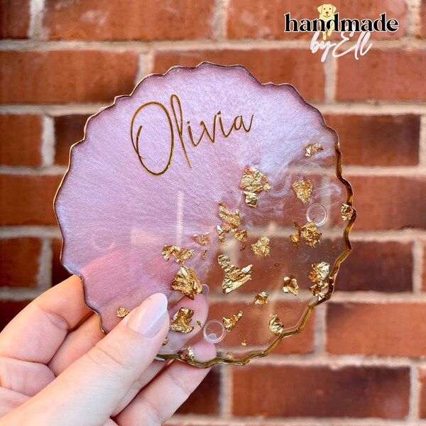 Agate Coaster - Etsy