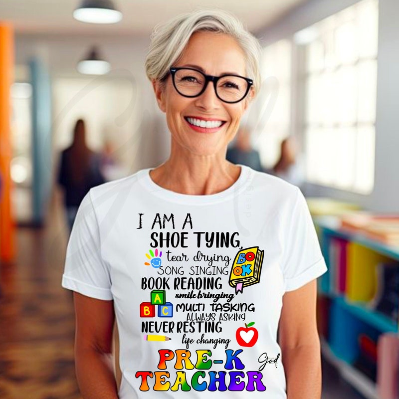 Pre K Teacher Shirt - Etsy