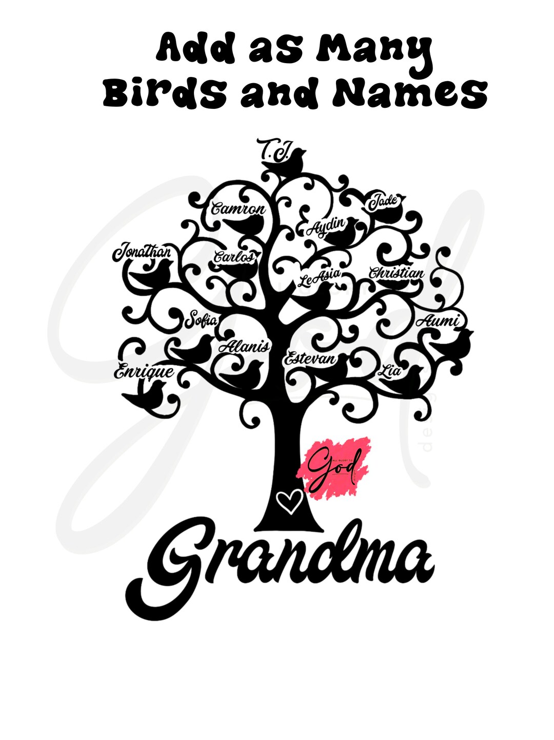 Family Tree Grandma Png,grandma,grandmother Png,svg,established ...