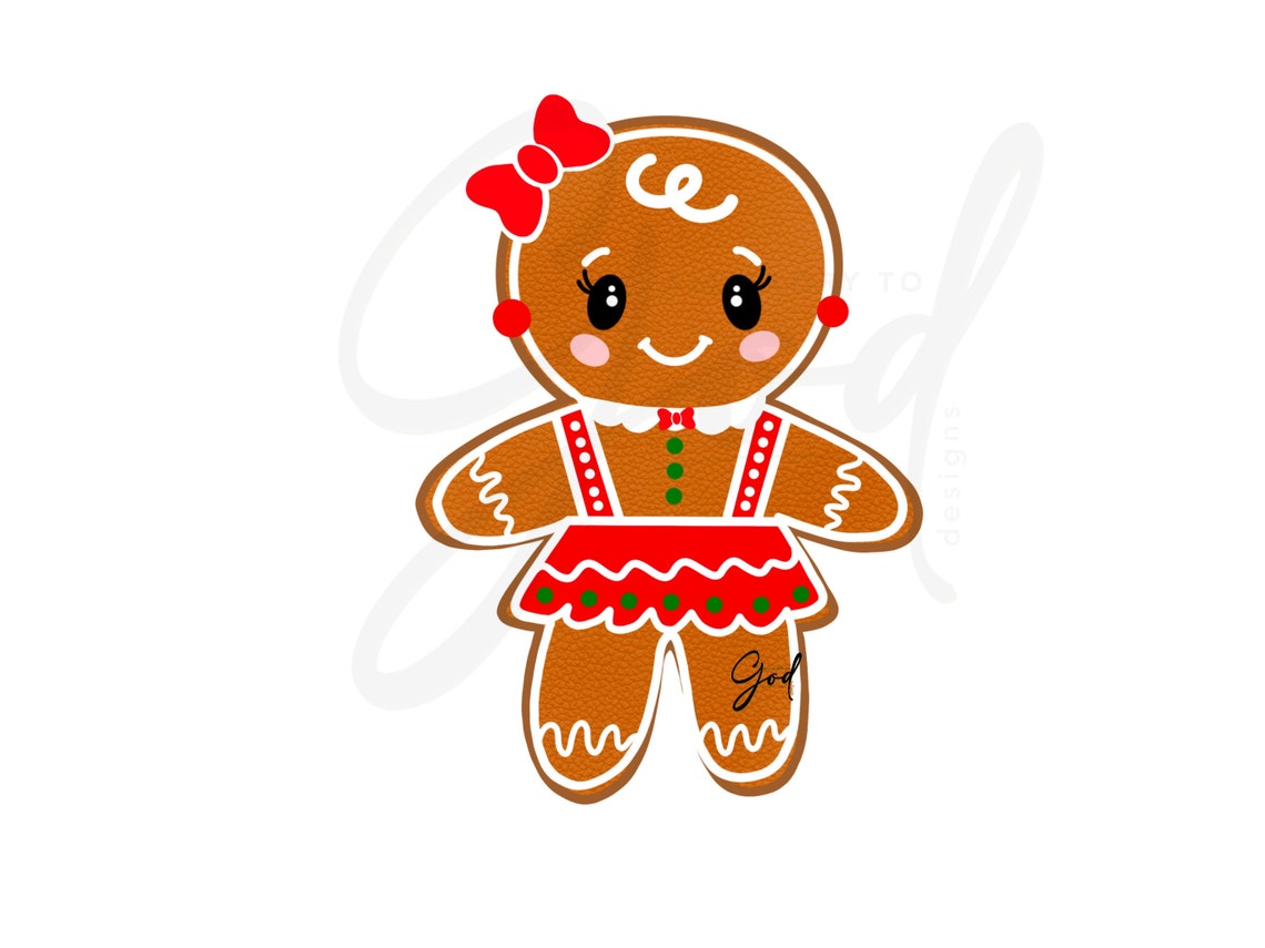 Cute Gingerbread Girl and Boy Png,christmas Gingerbread Couple Png ...