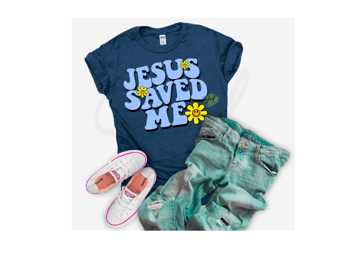 Jesus Saved Me Svgpngsublimationchristian Girl Pngjesus - Etsy