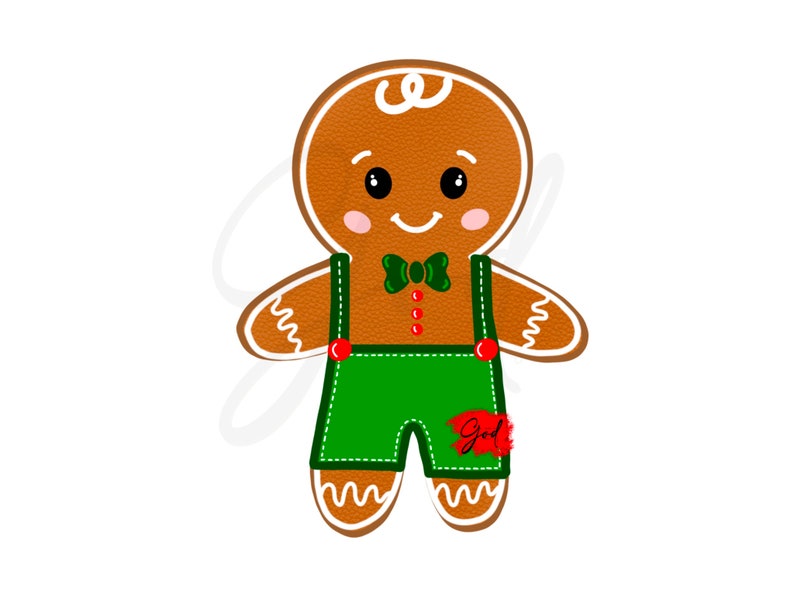 Cute Gingerbread Girl and Boy Png,christmas Gingerbread Couple Png ...