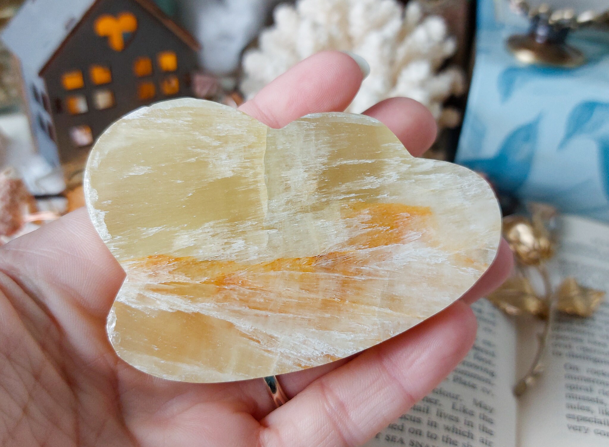 Lemon Calcite Crystal Cloud Polished Yellow Calcite Crystal - Etsy UK