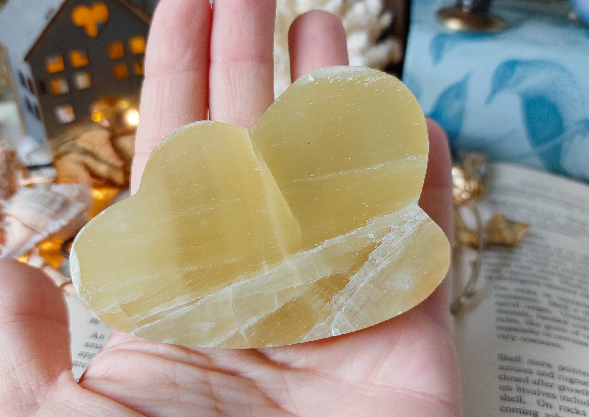 Lemon Calcite Crystal Cloud Polished Yellow Calcite Crystal - Etsy UK